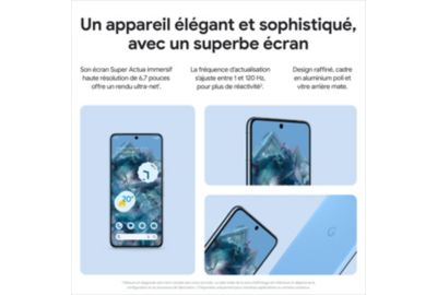 Smartphone GOOGLE Pixel 8 Pro Bleu Azur 256 Go | Boulanger