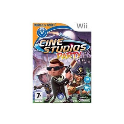 Jeu Wii UBISOFT Famille en folie Cine Party Game Reconditionné | Boulanger