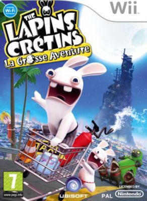 Jeu Wii UBISOFT Lapins Cretins Grosse Aventure | Boulanger