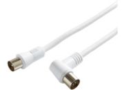 Câble antenne TV LISTO 5M- Droite-M/Coudee-F | Boulanger