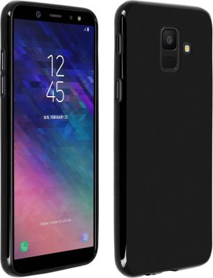 Coque AVIZAR Samsung Galaxy A6 TPU fine Noir | Boulanger