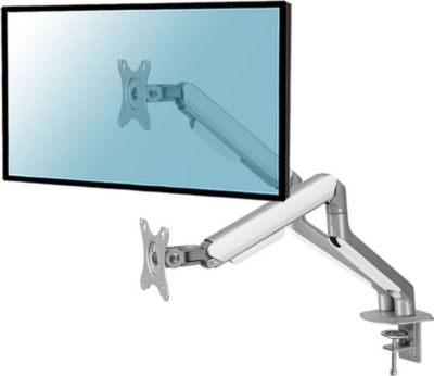 Support moniteur PC KIMEX bureau pour 2 écrans PC 17"-32", gris | Boulanger