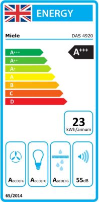 Hotte escamotable MIELE DAS 4920 | Boulanger