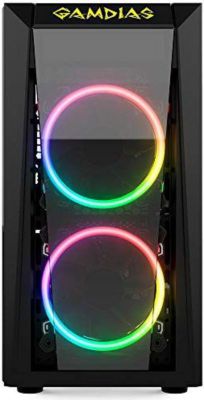 Boitier PC GAMDIAS Boitier Mini Tour Micro ATX Talos E1 RGB | Boulanger