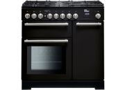 Piano de cuisson gaz FALCON KITCHENER 90 MIXTE NOIR CHROME | Boulanger
