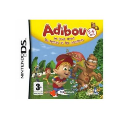 Jeu DS MINDSCAPE Adibou 5-6 ans Lettres et nombres | Boulanger