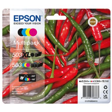 Cartouche d'encre EPSON 503 XLBk / STD Couleur Serie Pimen | Boulanger