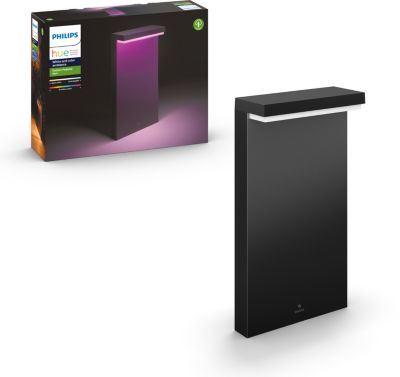 Lanterne PHILIPS HUE W&C 13.5W NYRO Noir Ext | Boulanger