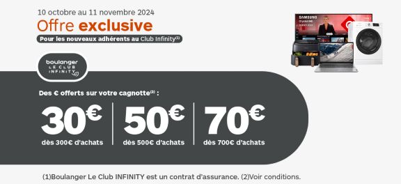 offre-infinity | Boulanger