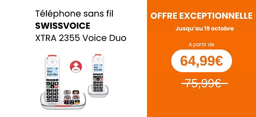 Téléphone fixe - Orange | Boulanger
